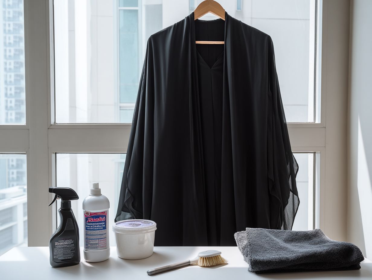 Abaya Cleaning Guide: Maintaining Black Garments - The Laundry Hub UAE